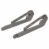 Supra Boat Seat Hinges | Gray Anodized Aluminum (Set of 2) - Walmart.com