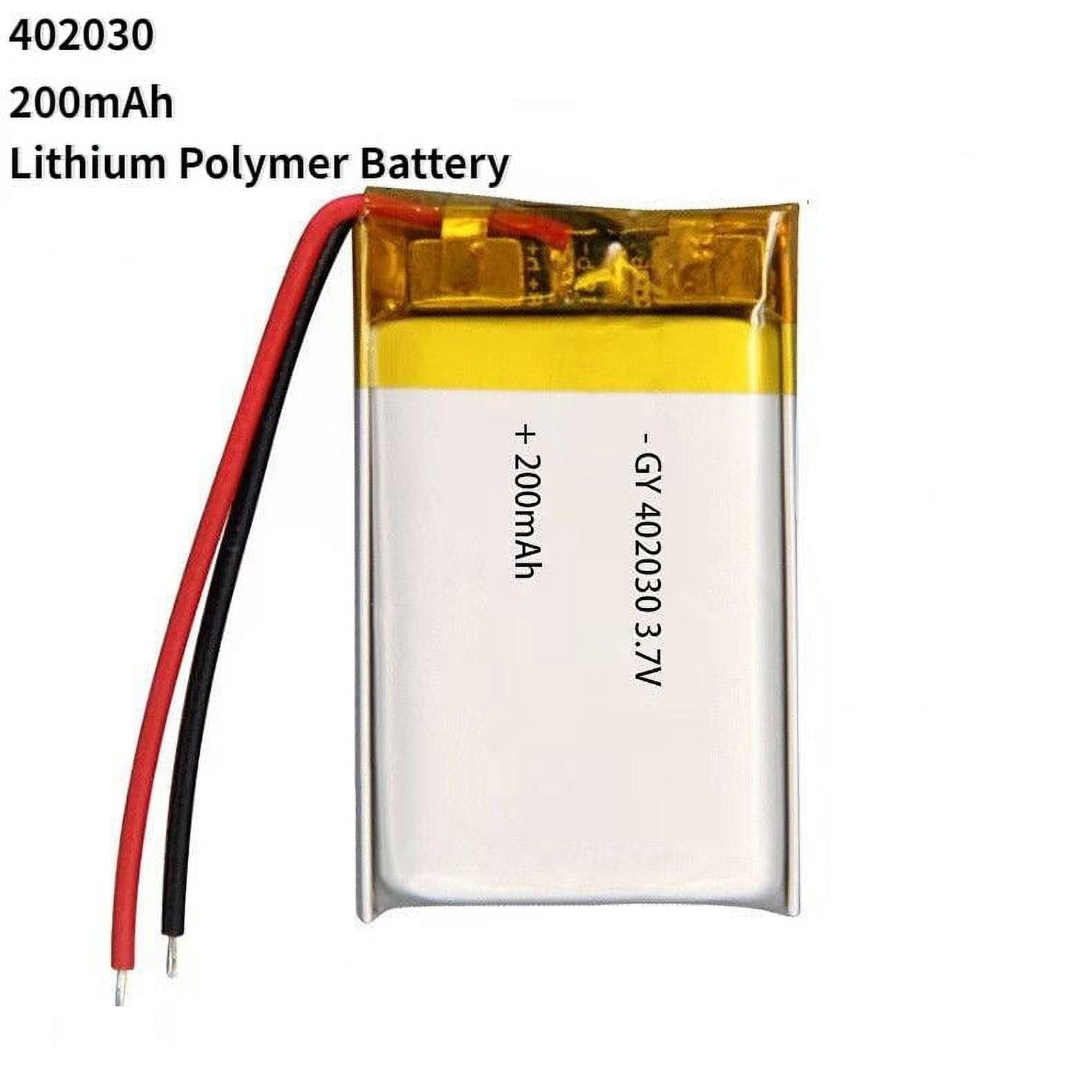 Click here for 3.7v 200mah Li-Ion Battery 402030 Lithium Polymer... prices