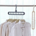 Nogis Hangers Space Saving Clothes Hangers Organizer Smart Closet Space ...