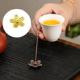 10Pcs Flower Shape Fragrances Stand Metal Mini Incenses Stick Holder ...
