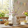 Easter Tulips Arrangements Faux Flowers Foam Stems Vase Decor Indoor ...