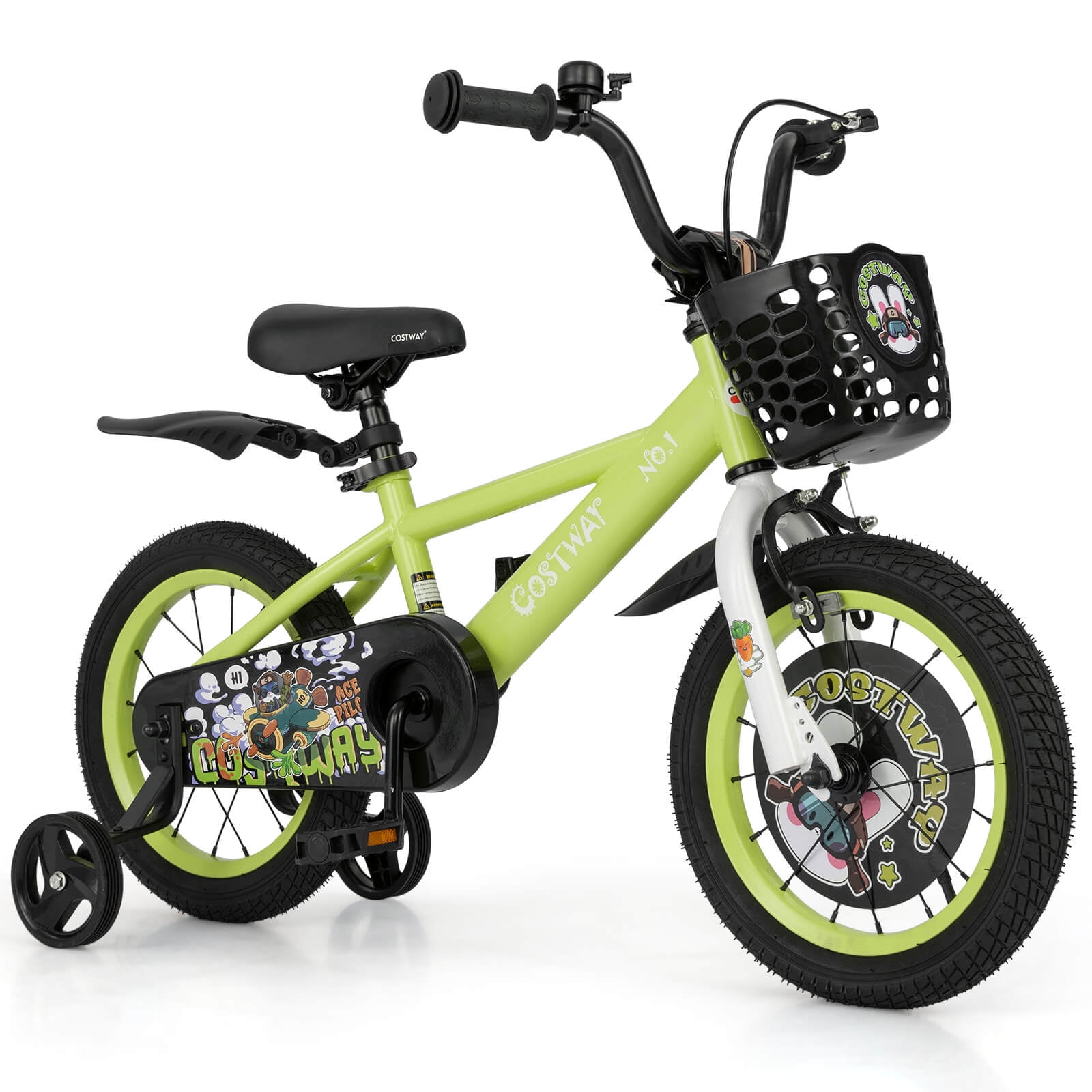 Click here for Costway 14 Kids Bike For 3-5 With Height-Adjustabl... prices