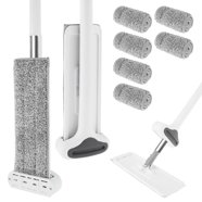 "Libman Nitty Gritty Roller Mop with 10"" Tear-Resistant Sponge & Green ...