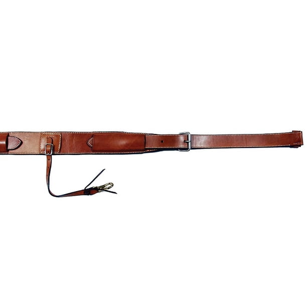 Regular Oil Circle Y Horse Leather Flank Cinch Plain Double Ply ...