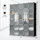 Topbuy 30 Cube Clothes Organizer Storage Cubes Portable Wardrobe ...