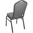 Advantage Series Premium Crown Back Stacking Banquet Chair with Fabric ...
