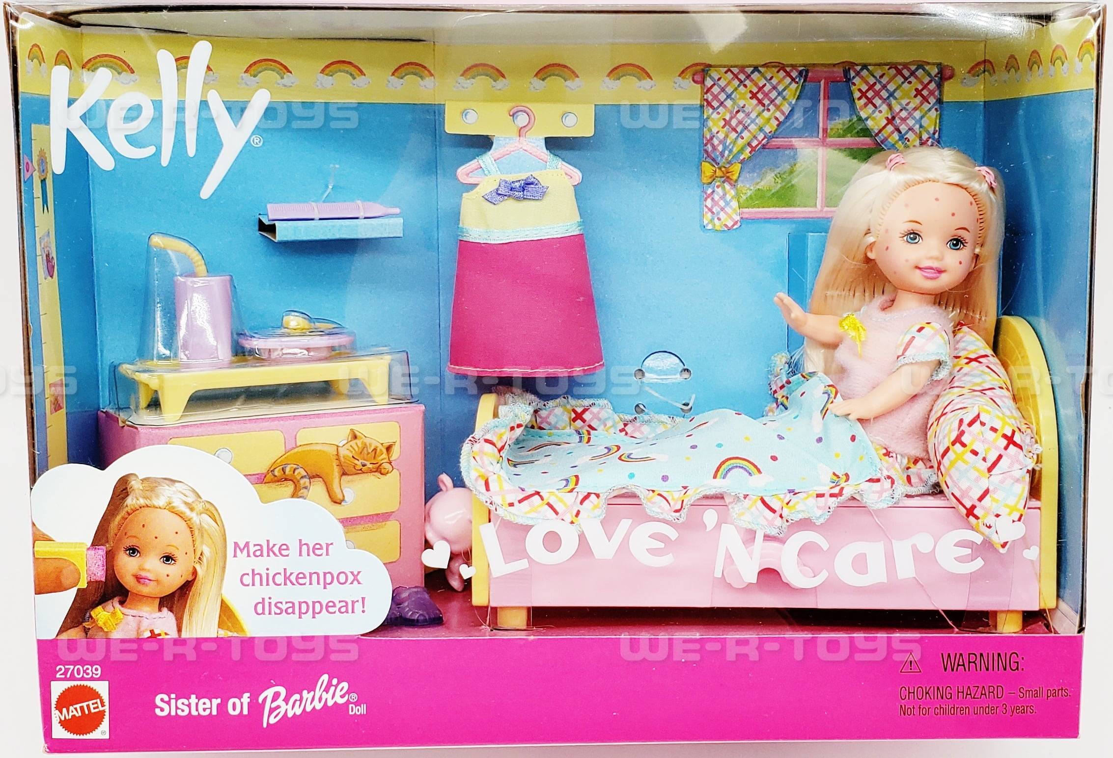 Barbie Love 'N Care Kelly Sister of Barbie Doll & Playset Mattel 2000 ...
