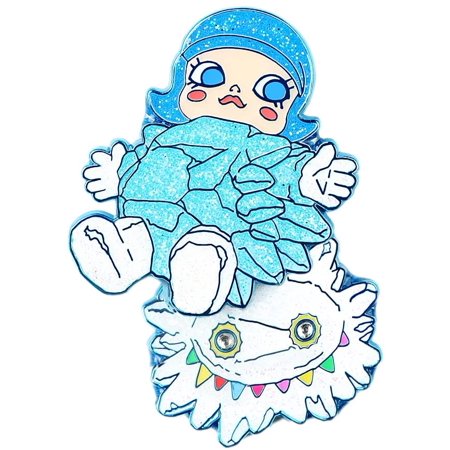 POP MART IGUOHAO cky Molly Pin Pet Art Toy Popular Collectible Cute ...