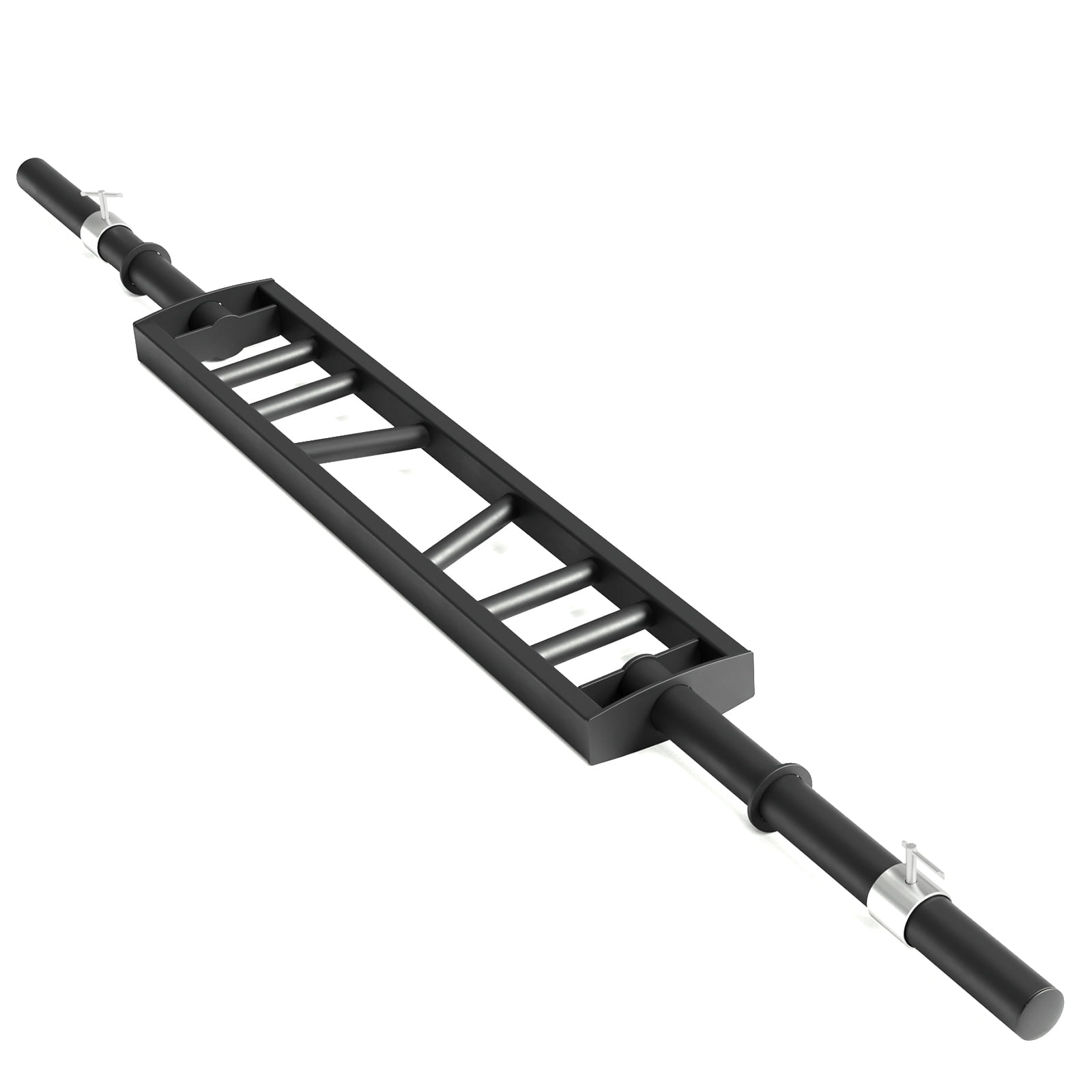 Mikolo Olympic Swiss Bar, 81.5 inches 350 LBS Capacity Swiss Bar with ...