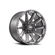 Grid OffRoad Custom Wheel for 20x10 inch Offset Matte Black Machined ...
