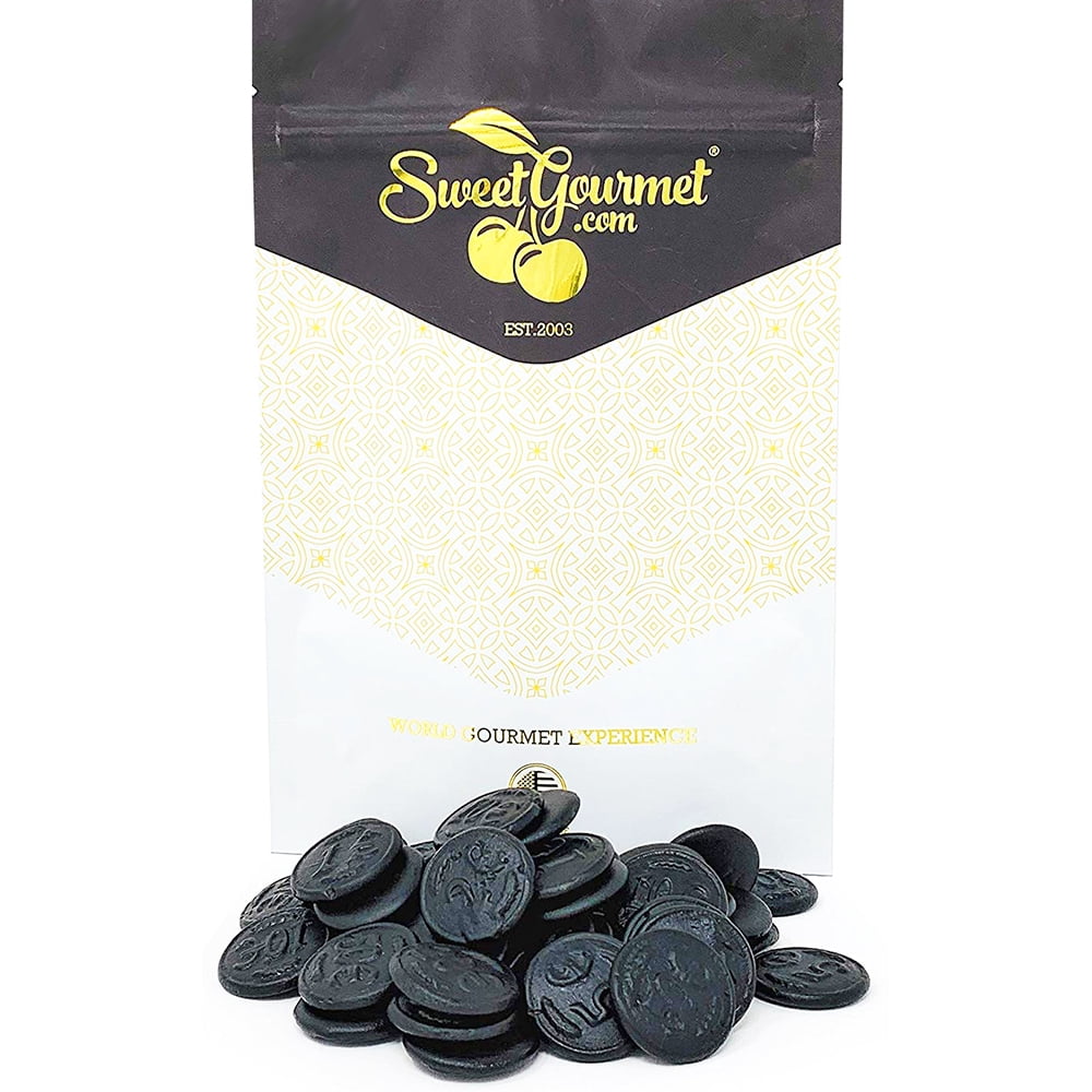 SweetGourmet Premium Dutch Licorice | Salted Licorice Coins Bulk Candy ...