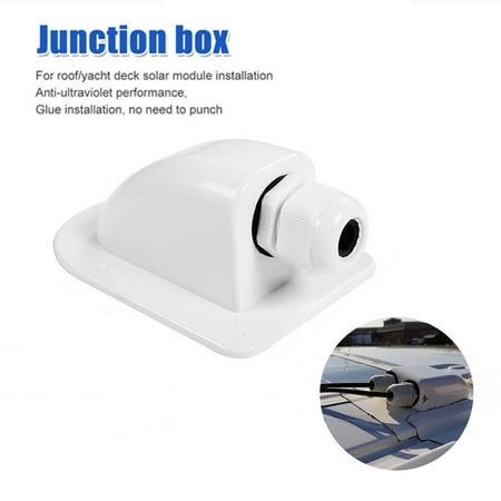 Yilovego Caravan Solar Car Junction Box Motorhome Roof Wire Entry Gland ...