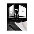 AWOL VISION 100 inch HD Home Movie Projector Screen, 16:9 Wall Mount ...