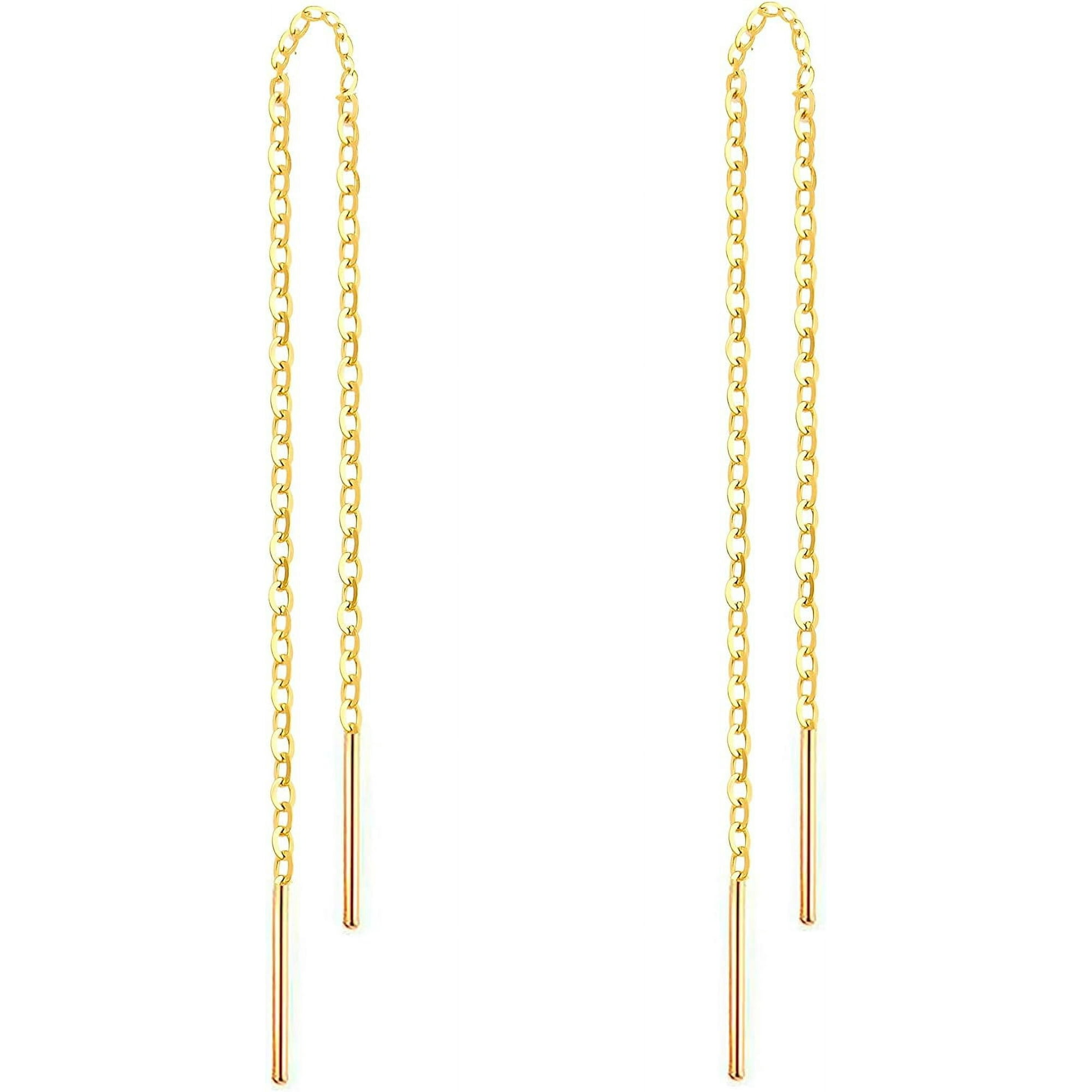 Click here for Oruyrop 14k Gold Earrings For Women Dangle Earring... prices