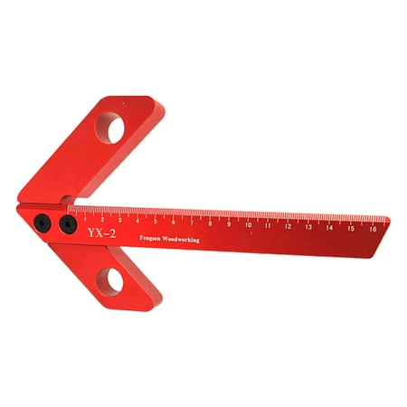 Center Scribe Gauge Carpenter Square Protractor High Precision Center ...