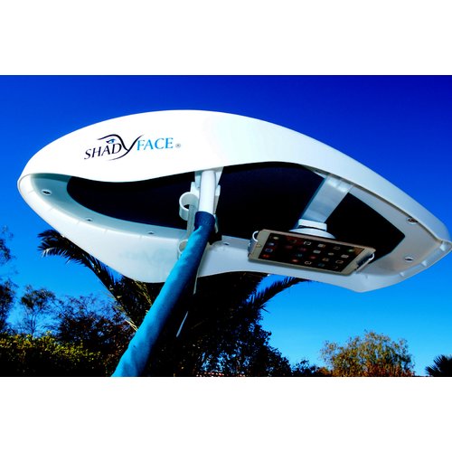 ShadyFace Navy Blue Sunshade with Tablet Holder - Walmart.com