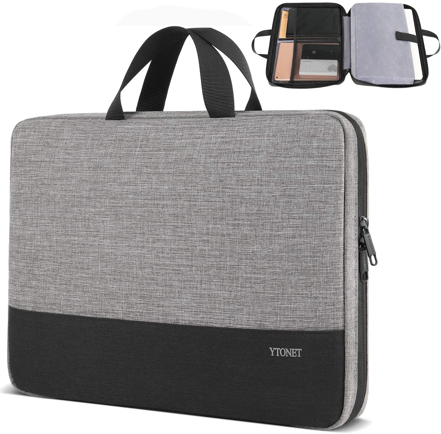 Ytonet Laptop Case 15 6 Inch TSA Laptop Sleeve Water Resistant Durable