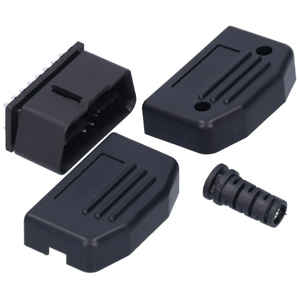OB II Diagnostic Connector Plug,Auto OBD2 16 Pin OB Male Connector OB ...