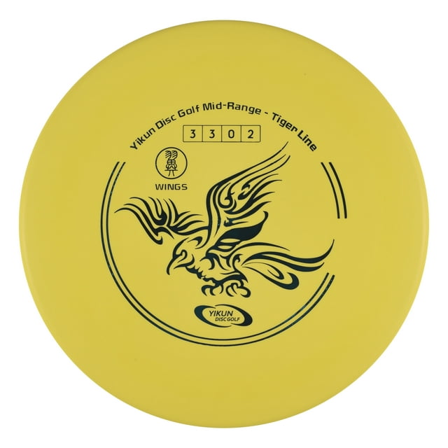 Yikun Discs - Wings - Mid-Range Disc Golf Utility Disc - Grippy Tiger ...