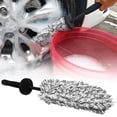 BIZHUA Black Wheel Detailing Brush, Soft Bristle Car Cleaning Scrubber ...