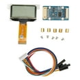 1.51 Inch 128x64 Resolution SPI/I2C Transparent Blue Screen Module for Raspberry Pi - Walmart.com