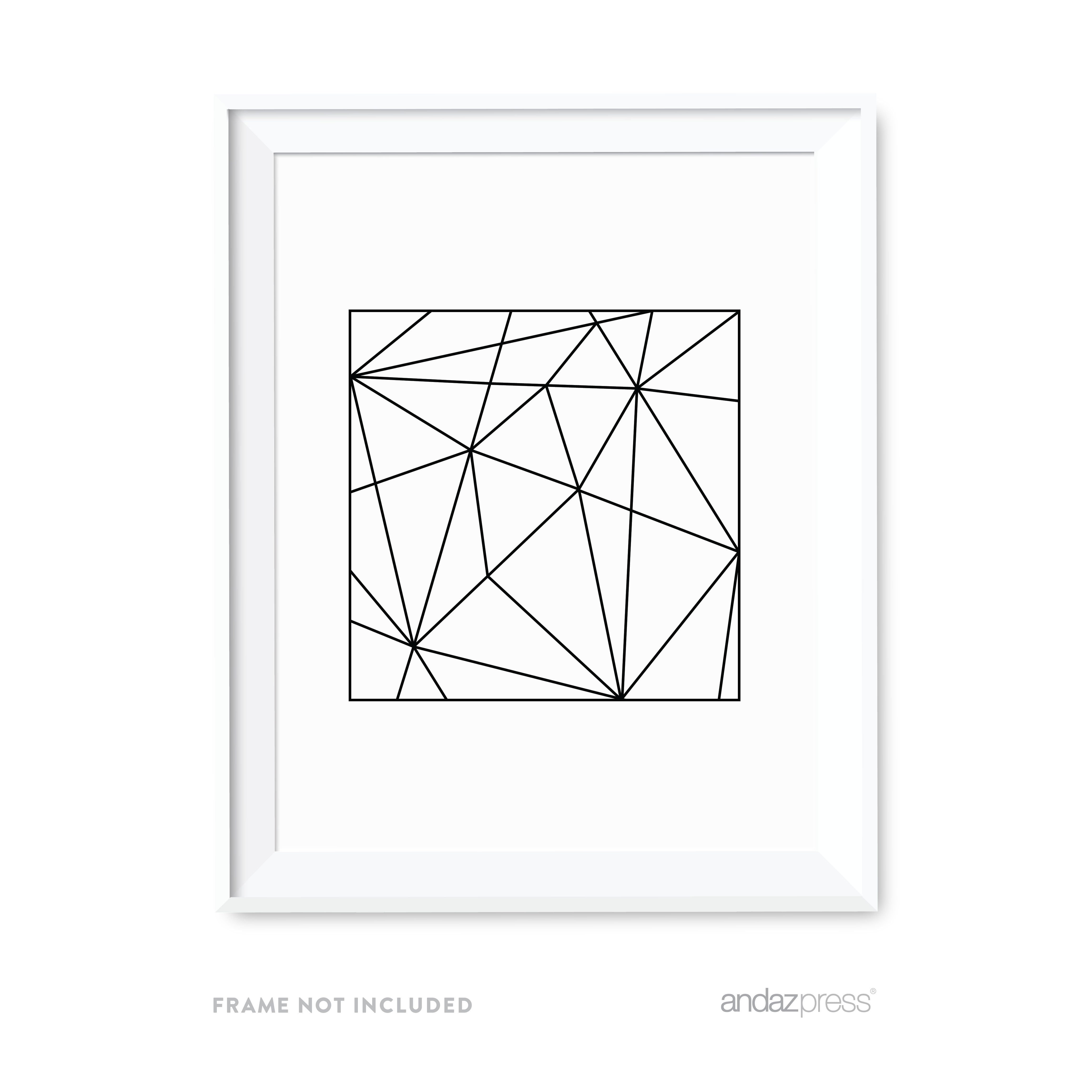 Square Geometric Patterns Simple
