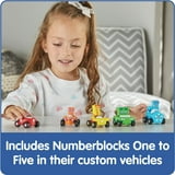 Learning Resources Numberblocks Mini Vehicles Toy Set with 5 Figures ...