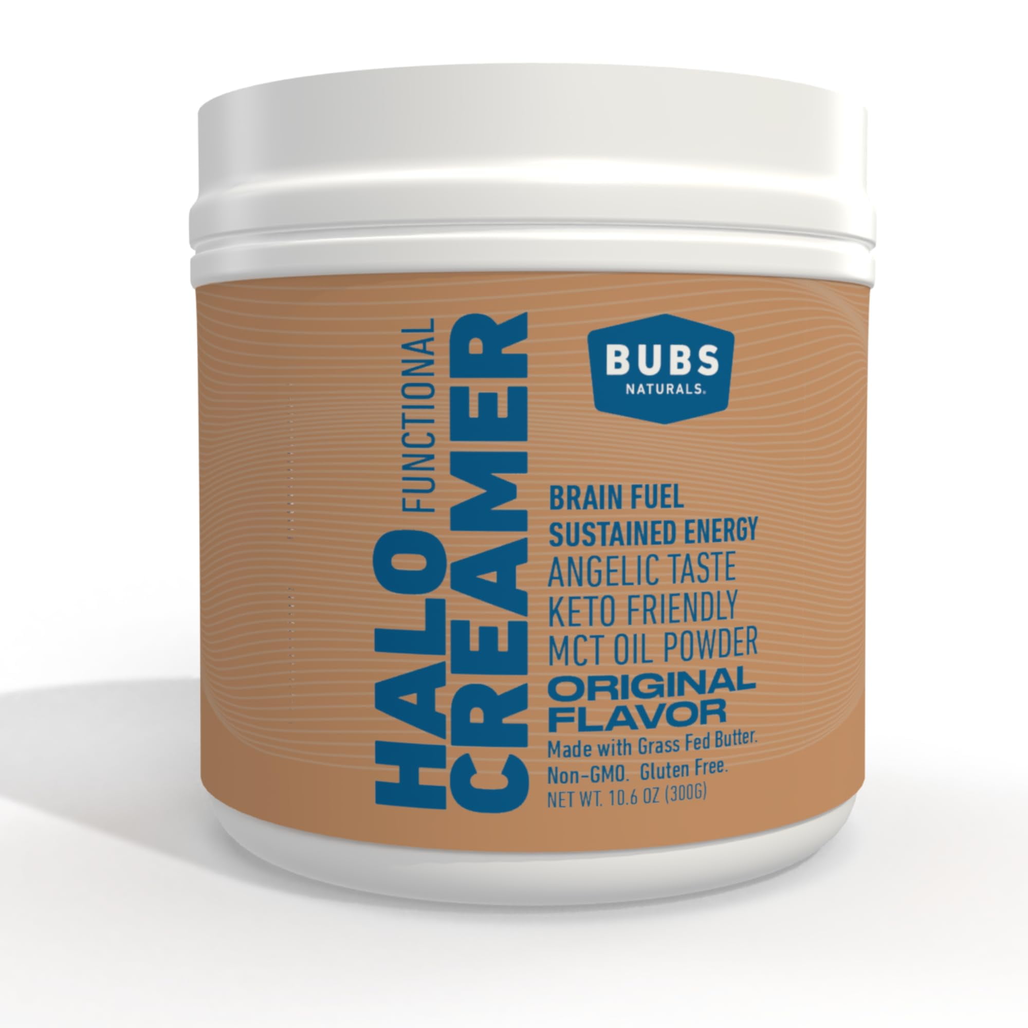 BUBS Naturals Halo Cream MCT Oil Powder - Functional Coconut Coffee ...