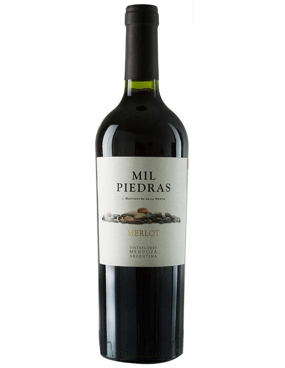 Vino Tinto Mil Piedras Merlot 750 ml | Walmart en línea