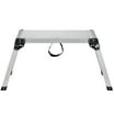 Costway HD EN131 Aluminum Platform Drywall Step Up Folding Work Bench ...