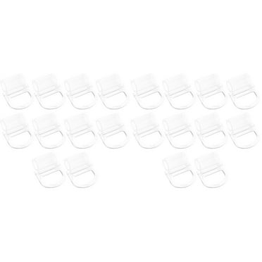 2pcs Clear Plastic Roller Shade Grips Cordless Window Blind Pull ...