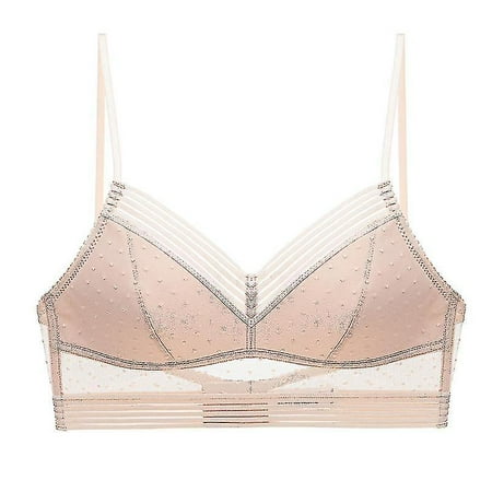 Low Back Wireless Lifting Lace Bra U Shaped Bra Push Up Backless Bra ...