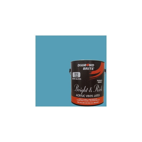 Diamond Brite 51300-1 1 gal Bright & Rich Latex Paint, Bold Blue ...