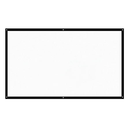 Labymos H100 100'' Portable Projector Screen HD 16:9 White Dacron 100 ...