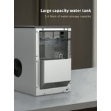 Northair Countertop Nugget Ice Maker, 44lb Self-Dispensing with Top ...