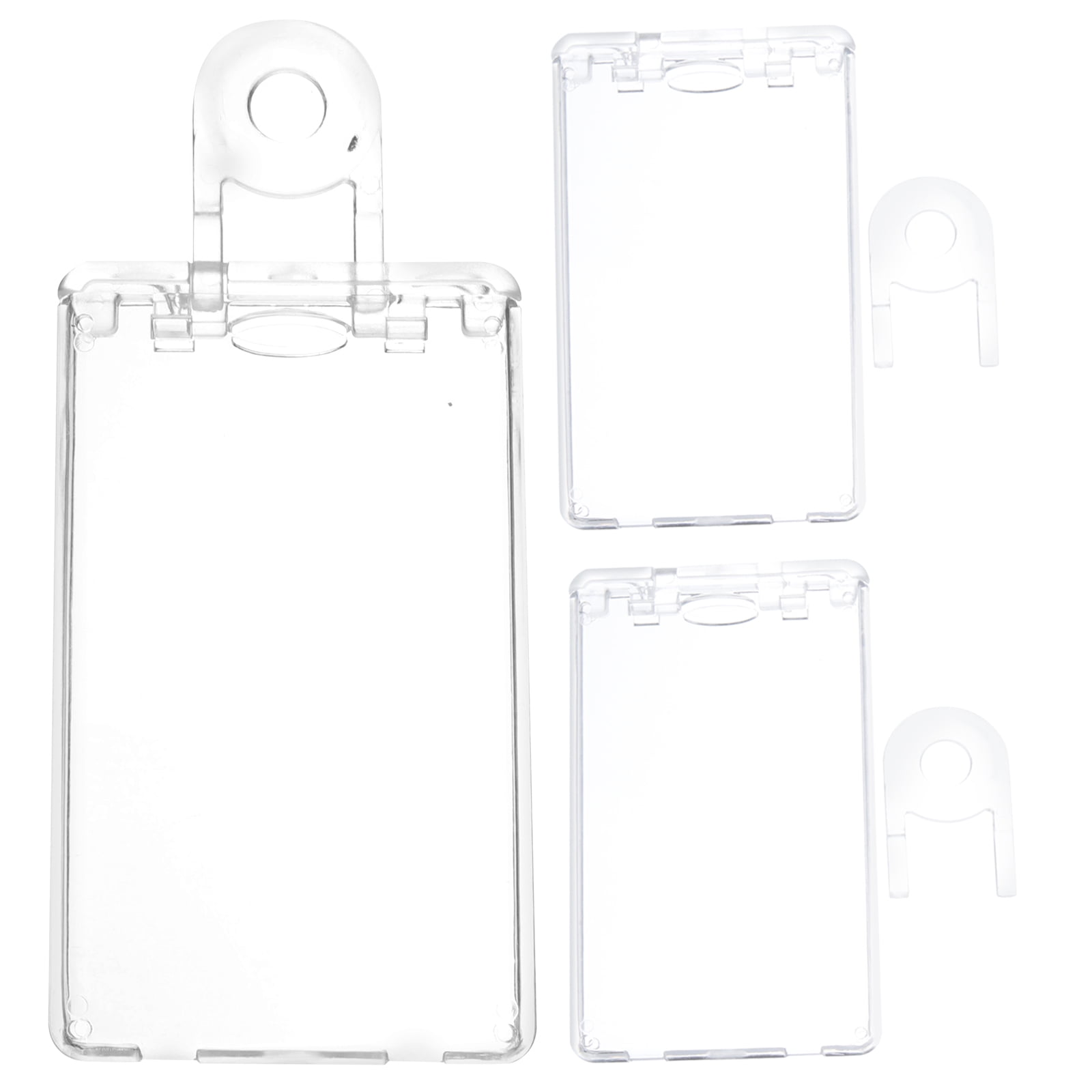 Click here for Unomor 3pcs Card Covers Id Card Sleeves Locking Id... prices