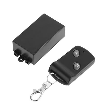 Jinveno New 220V 433MHz Small Remote Control Switch with 2-Button ...