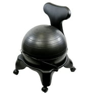 CanDo Metal Ball Chair Inflatable Ergonomic Active Seating Exercise ...