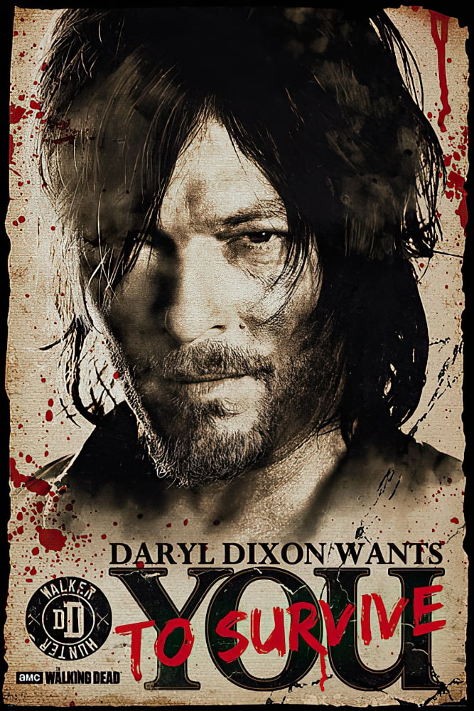The Walking Dead - TV Show Poster / Print (Daryl Dixon Wants You To ...