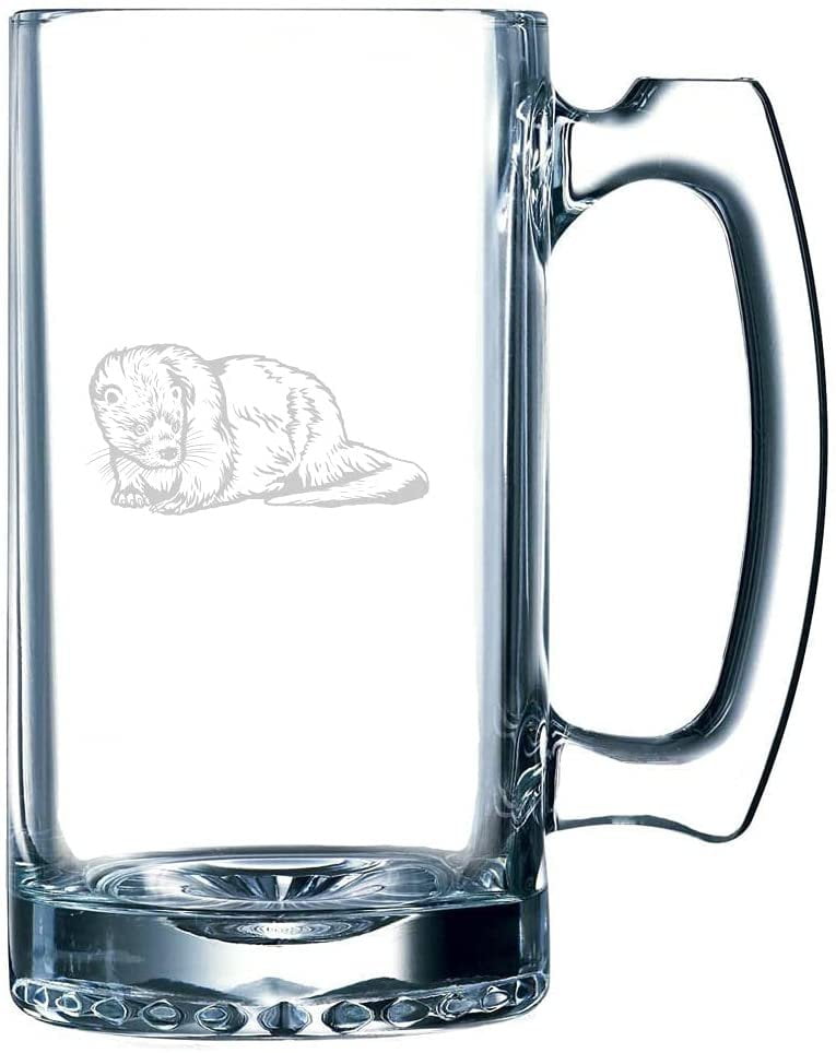 Otter Body Zoo Animal Themed Etched 25oz Beer Mug - Walmart.com