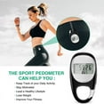 Portable Walking Pedometer, 3D Step Counter Device for Seniors ...