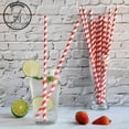12 Inch Extra Long Large Paper Drinking Straws 8mm Wide - For Smoothies ...