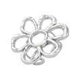 304 Stainless Steel Open Cuff Rings for Women Stainless Steel Color ...