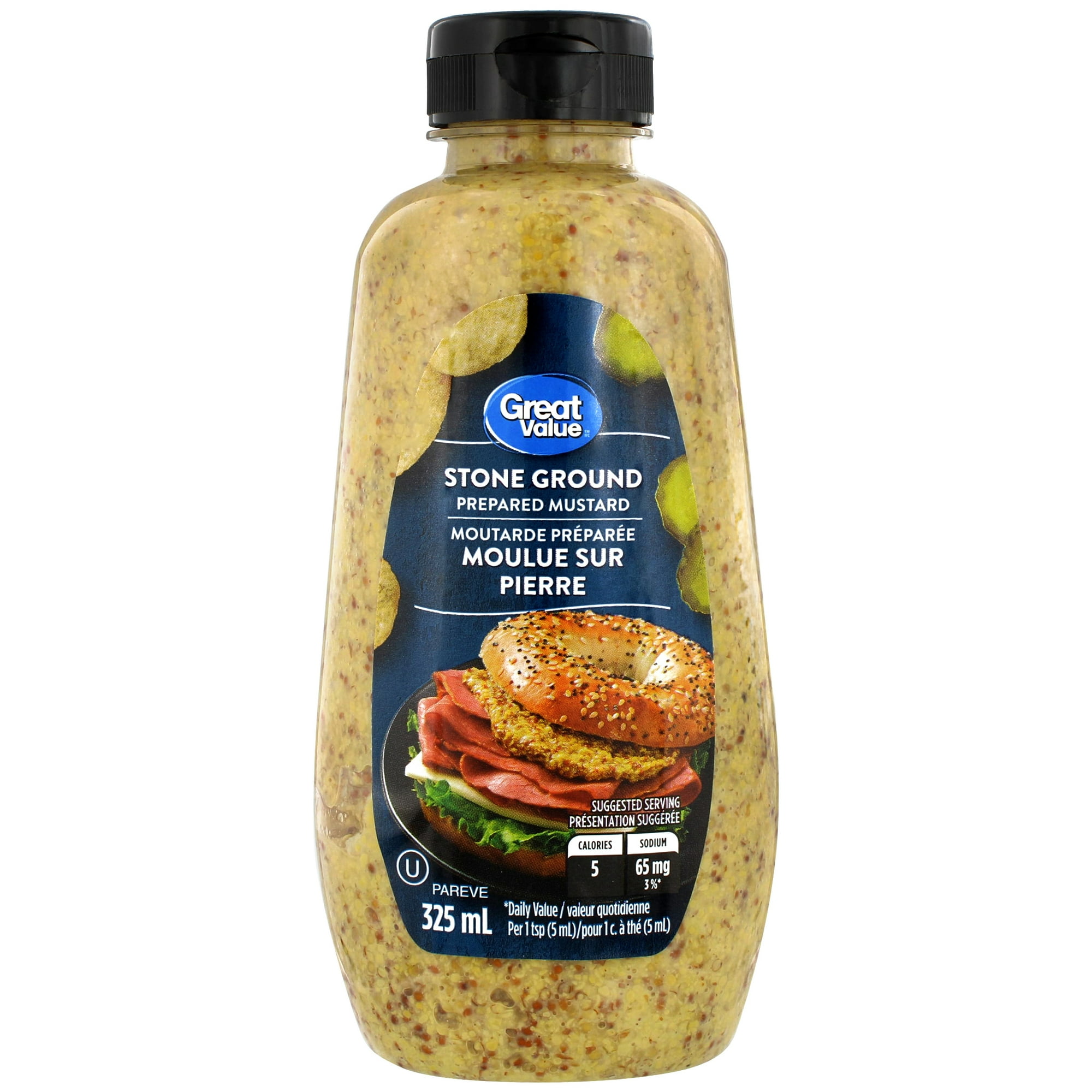 Click here for Great Value Stone Ground Prepared Mustard 325 Ml prices