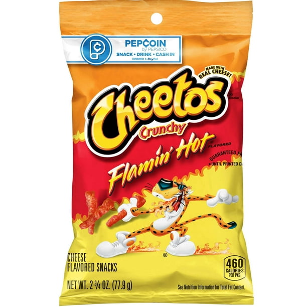 (Price/Case)Cheetos 00028400361347 32Ct 2.75oz Cheetos Hot - Walmart.com
