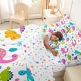 Aikeke Cartoon Animal Dinosaurs Twin Bedding 7-Piece, Floral ...