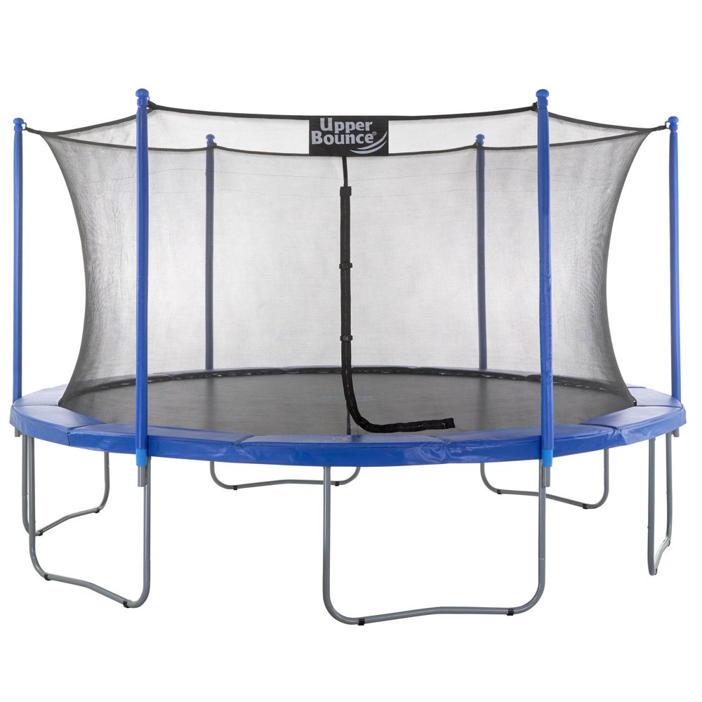 Upper Bounce? 15 FT. Trampoline & Enclosure Set equipped with the New ...