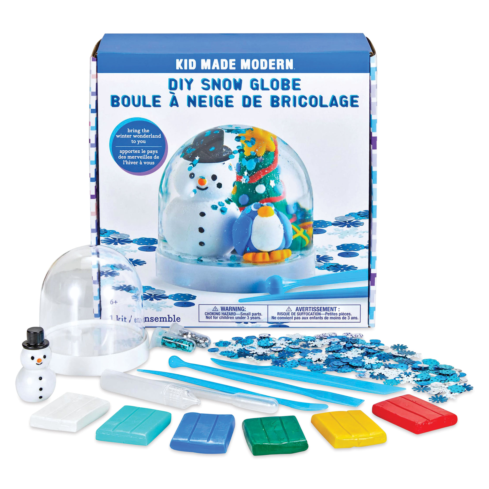 Kid Made Modern DIY Snow Globe Kit - Walmart.com