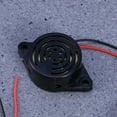 2 PCS DC 3 to 24V 90DB Small Enclosed Electronic Continuous Buzzer ...