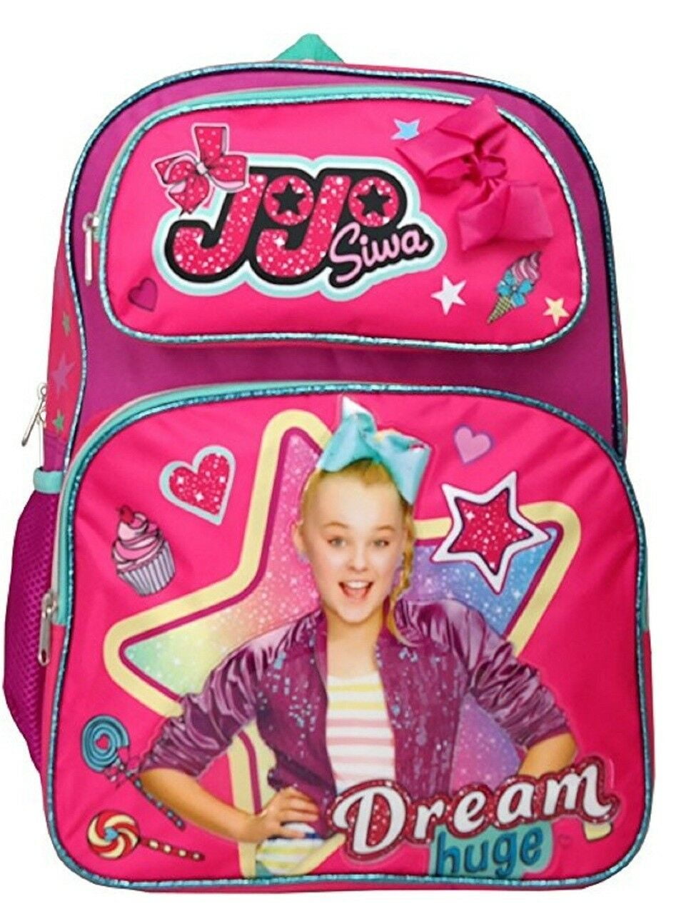Backpack - JoJo Siwa - Large 16 Inch Backpack - Dream Huge - Walmart.com